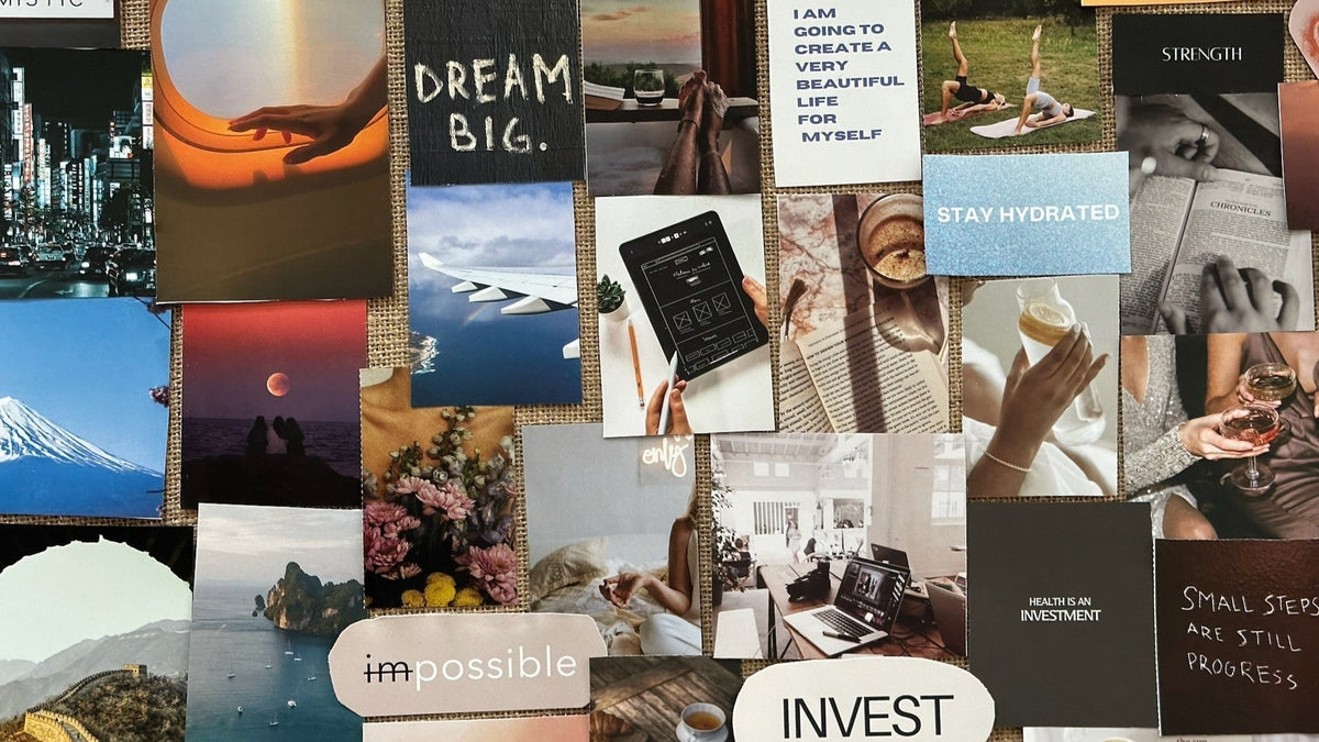 Create a Vision Board That Works with Free Printable Template – Daily ...