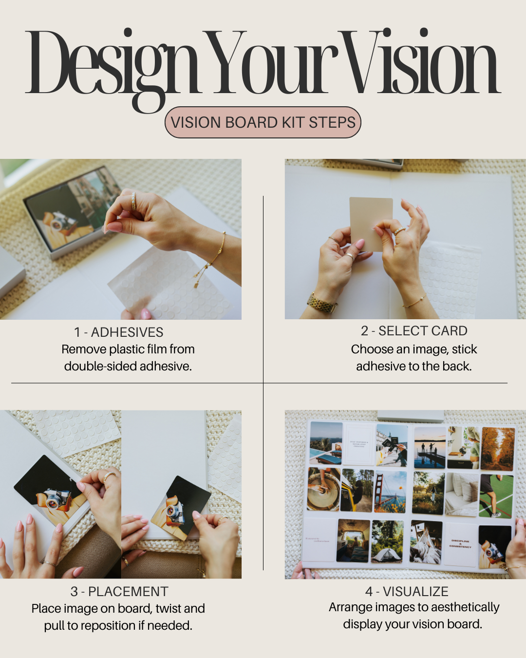 Vision Board Kit 2.0 – Personal Growth & Goal Visualization – Daily ...