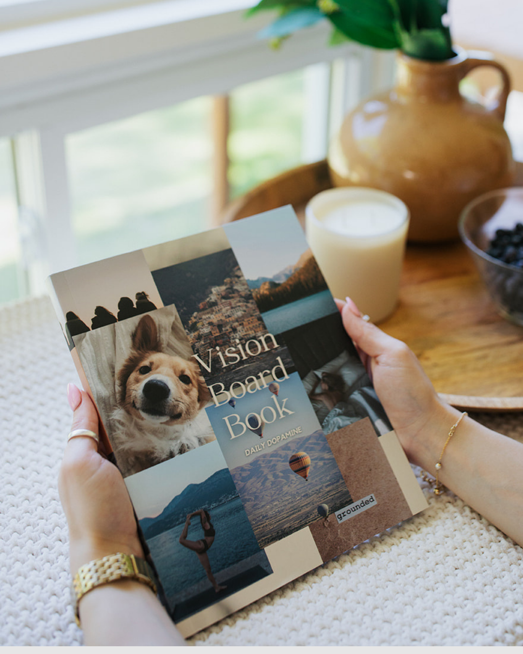 Vision Board Book – Premium Tools for Bold Dreaming – Daily Dopamine