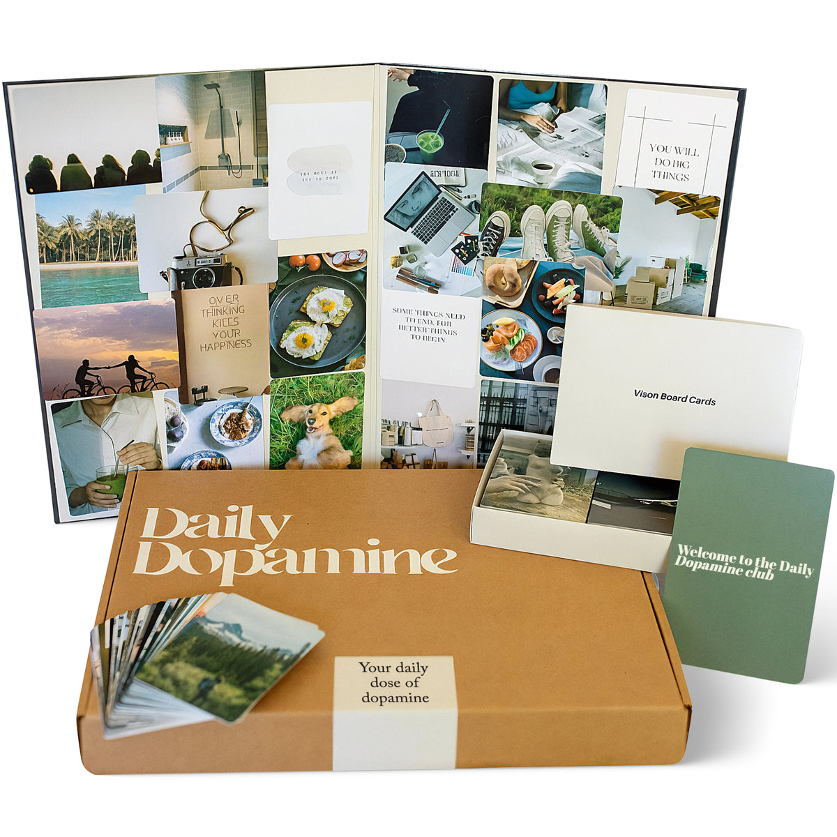 Vision Board Kit For Personal Growth & Goal Visualization – Daily Dopamine